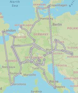 My exact two month Eurail itinerary with costs – Finding Alexx blog
